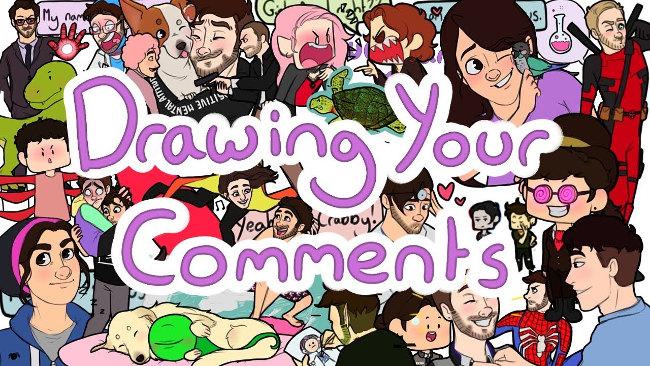 Drawing Your Comments 2 15 000 Subscribers Special Youtube