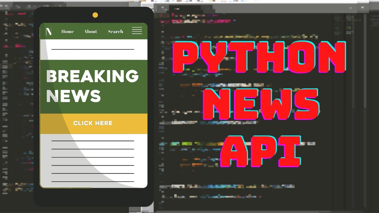Display Latest News Using Python Youtube
