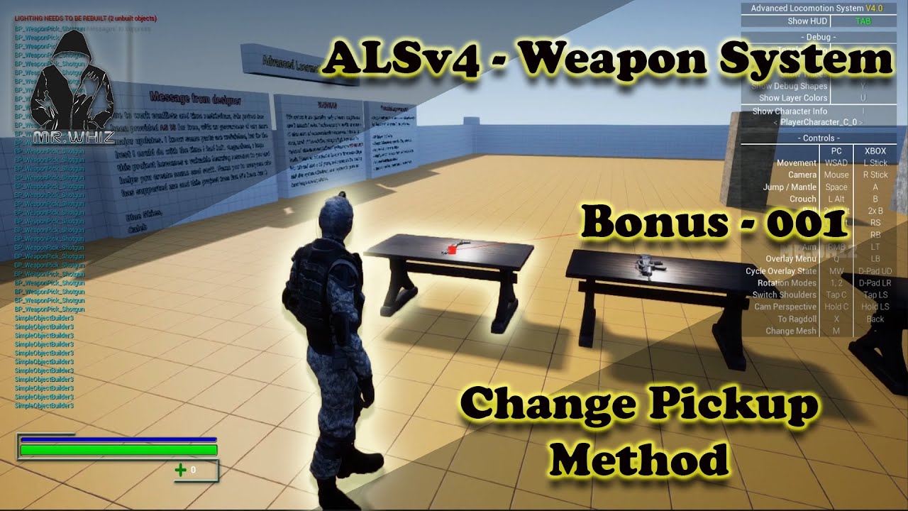 Make A Tps With Alsv4 In Ue4 Weapon System Bonus 001 Change