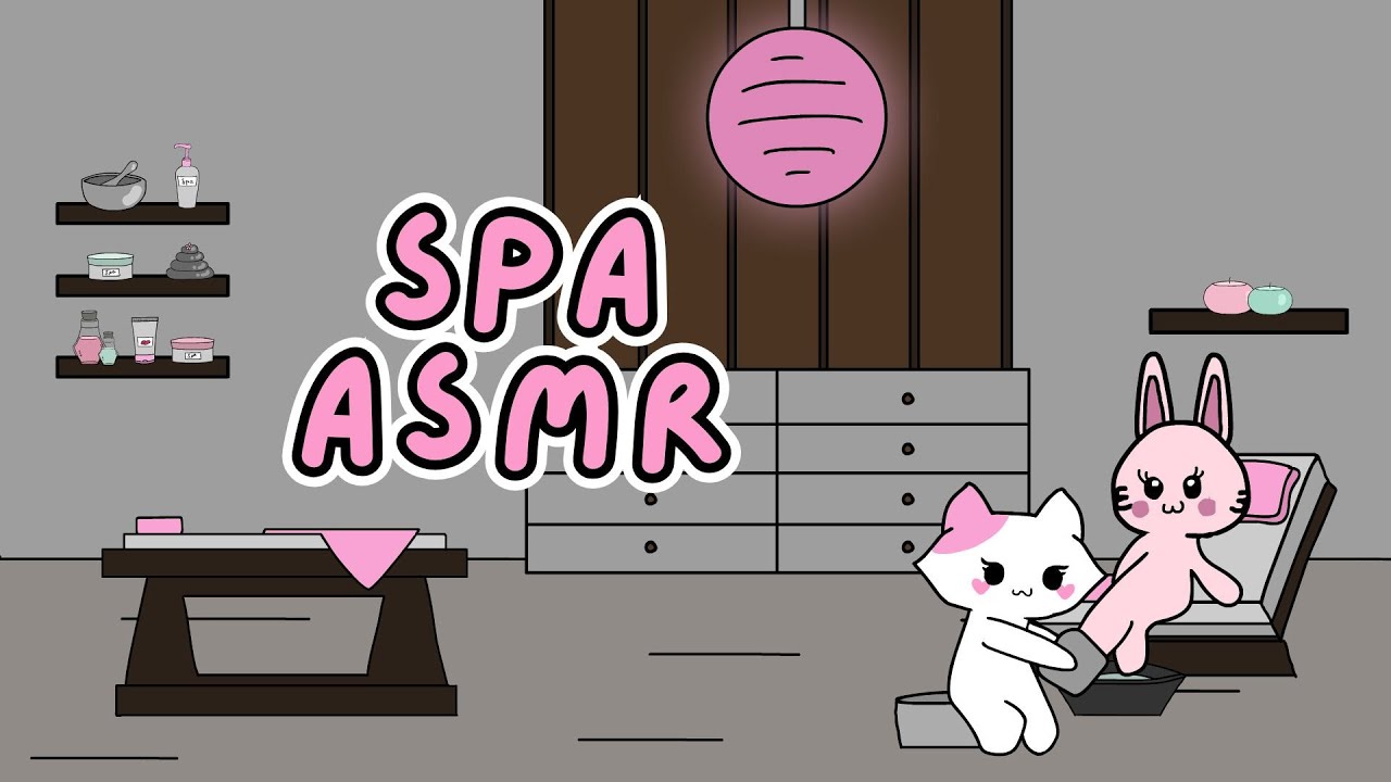 Cat Is Doing Spa Asmr Animation Youtube