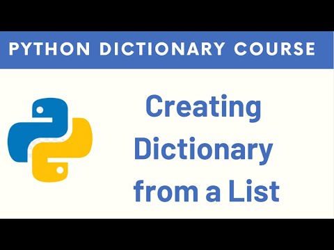 8 Python Dictionary How To Create Python Dictionary From Lists With