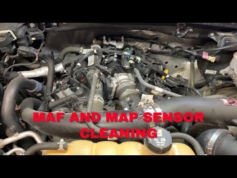 2 7 Ecoboost F 150 Map And Maf Sensor Cleaning Youtube