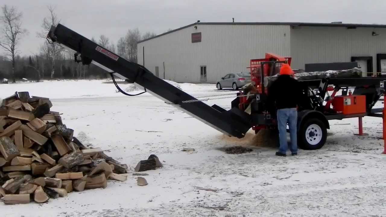 New 2012 Multitek 1610ez Firewood Processor Youtube