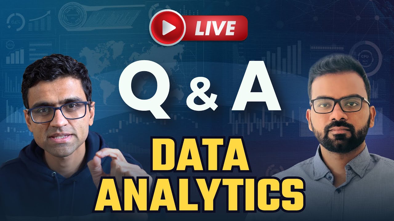 Data Analytics Live Q A 24th July Youtube