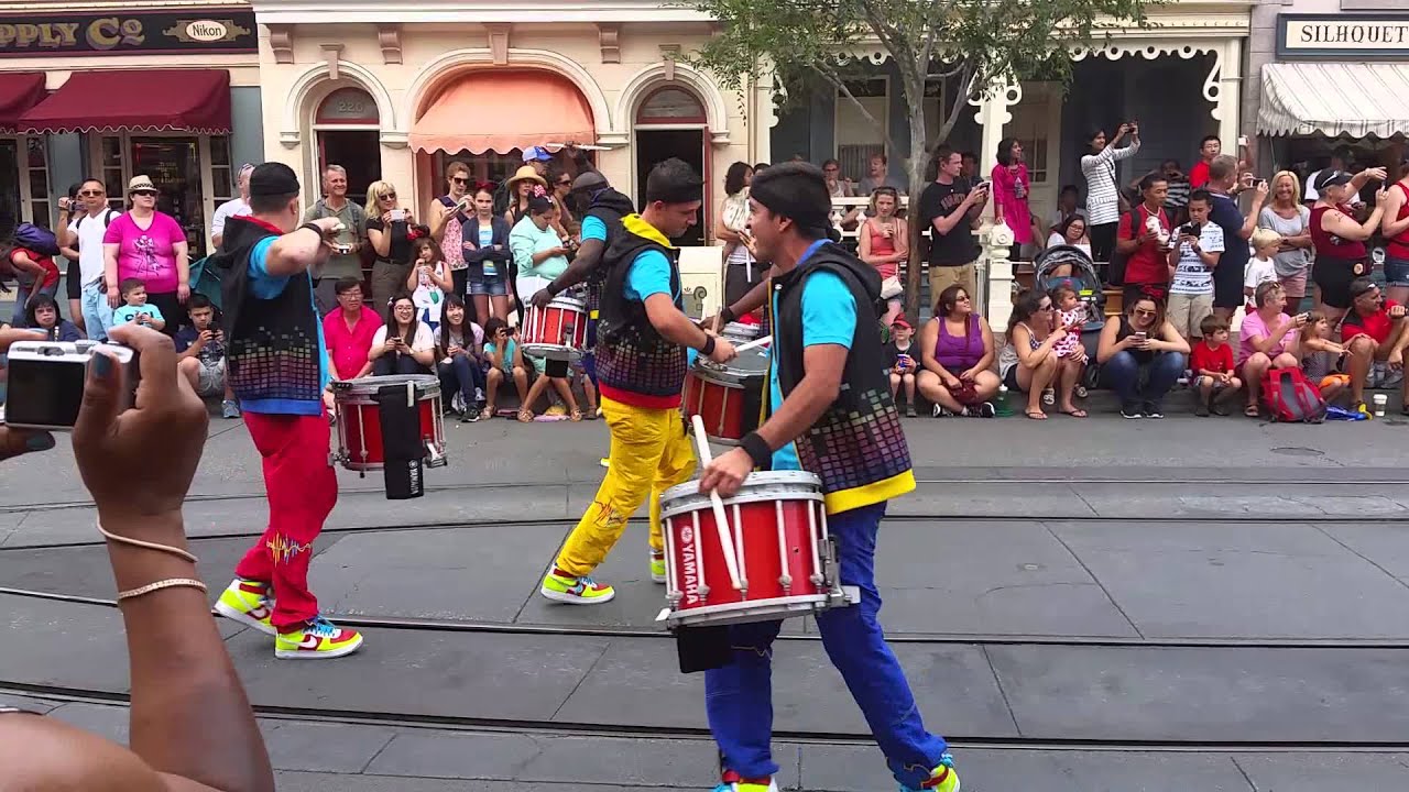 Disney Parade Drumline Youtube