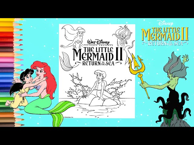 Little Mermaid 2 Coloring Pages