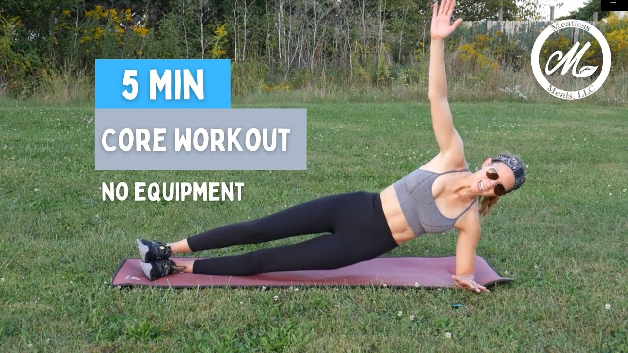 Quick 5 Minute Core Workout Youtube