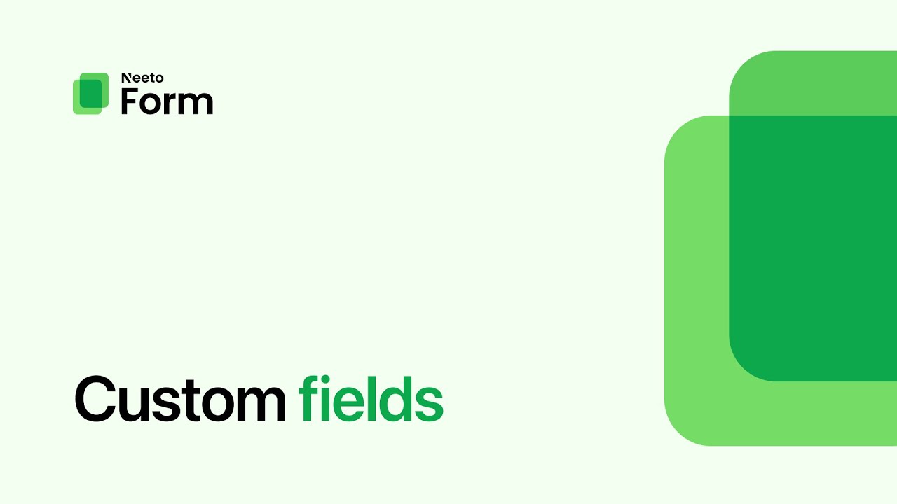 Custom Fields Youtube