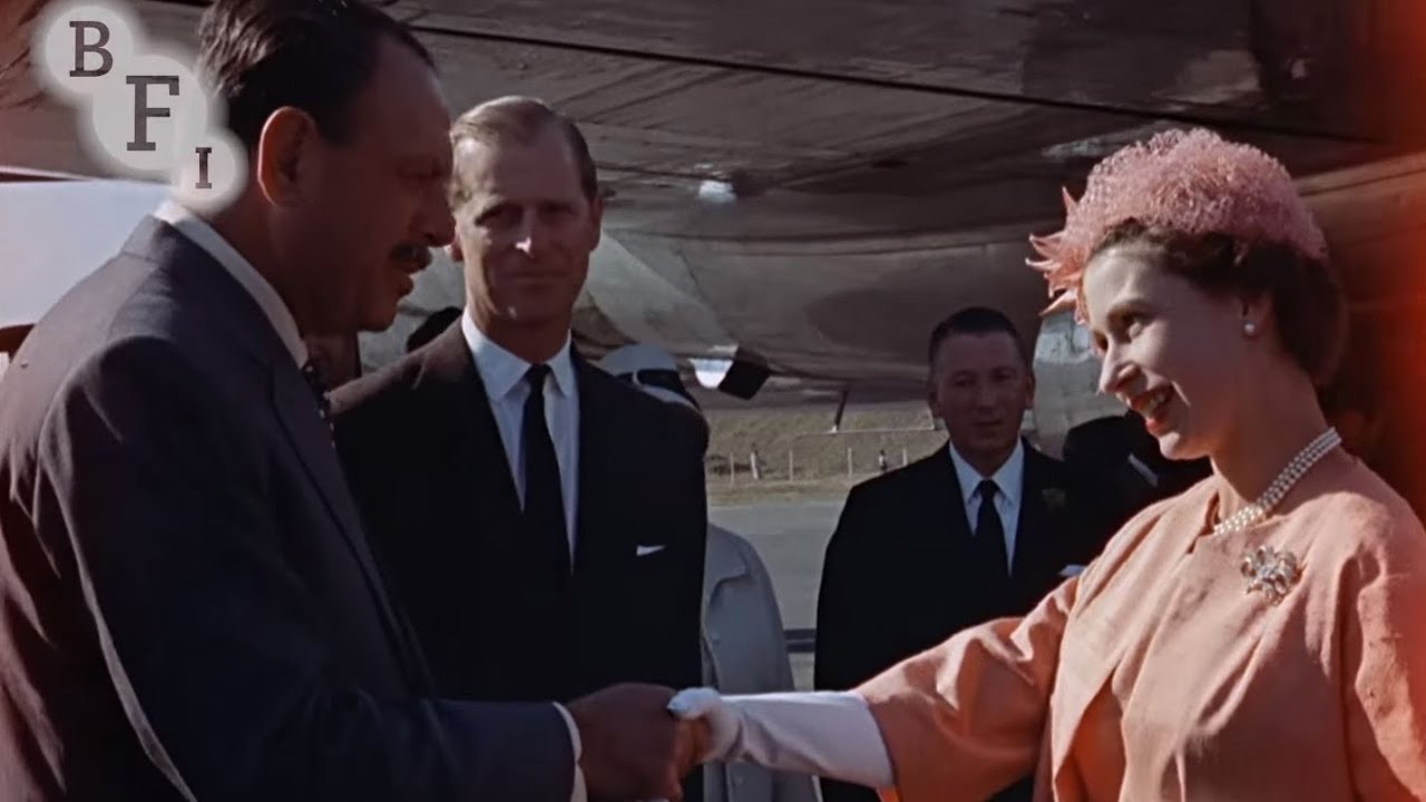 Queen Elizabeth Ii In Pakistan 1961 Bfi National Archive Youtube