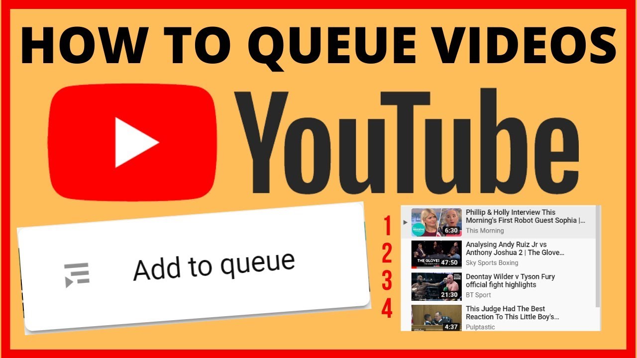 Add To Queue Videos On Youtube Useful New Feature Youtube