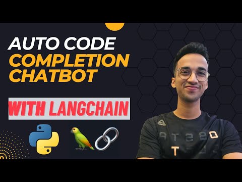 Build Auto Code Completion Chatbot Langchain Python Video Summary