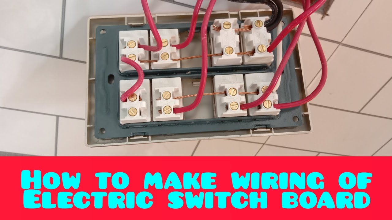 Electric Switch Board Connection Video At Claire Grissom Blog