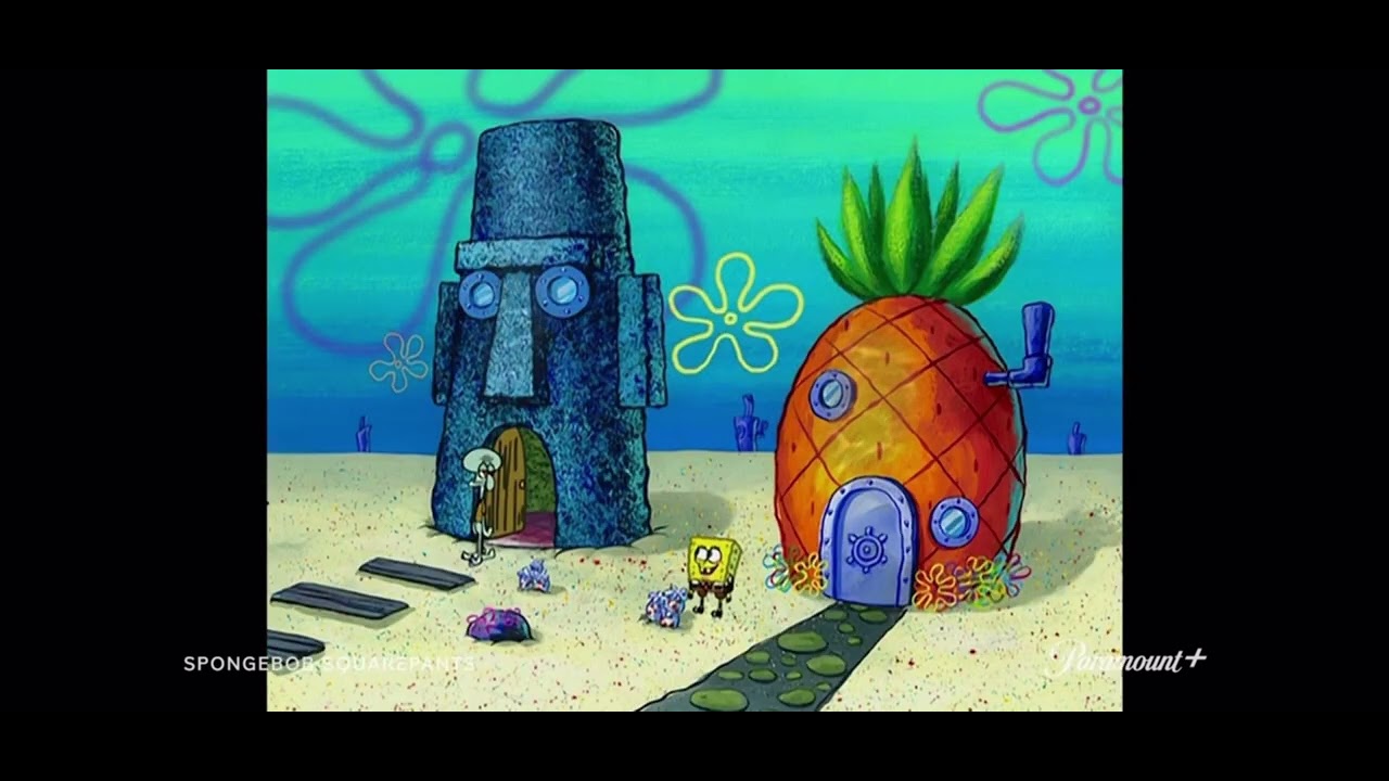 Spongebob Squarepants Good Morning Flowers Backwards Youtube