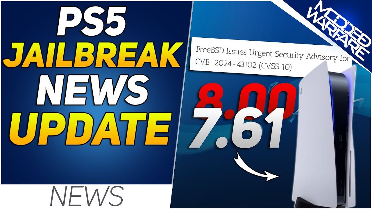 Ps5 Jailbreak News New Ps5 Exploit Confirmed To Be Patched In 8 00