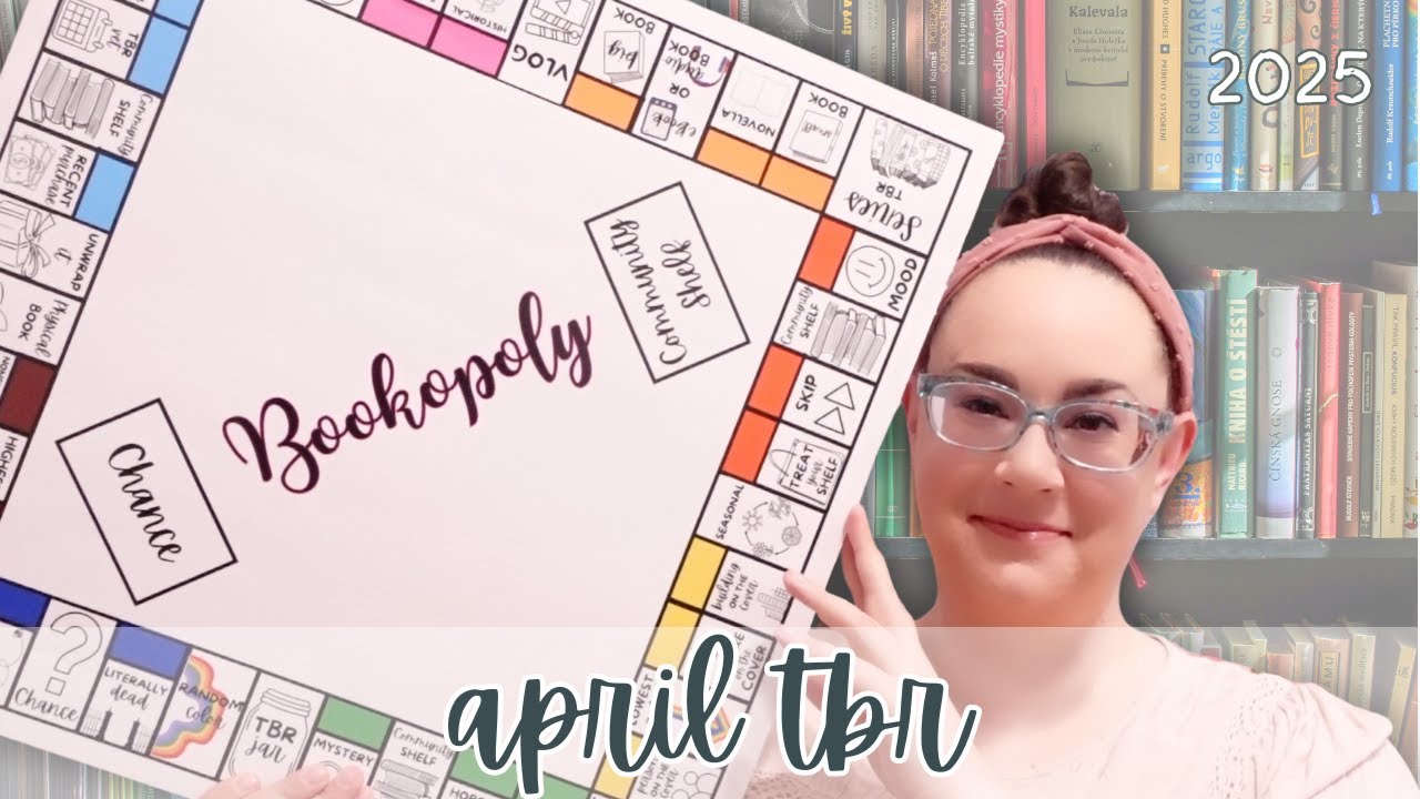 Bookopoly Chooses My April Tbr 2025 Tbr Game Youtube