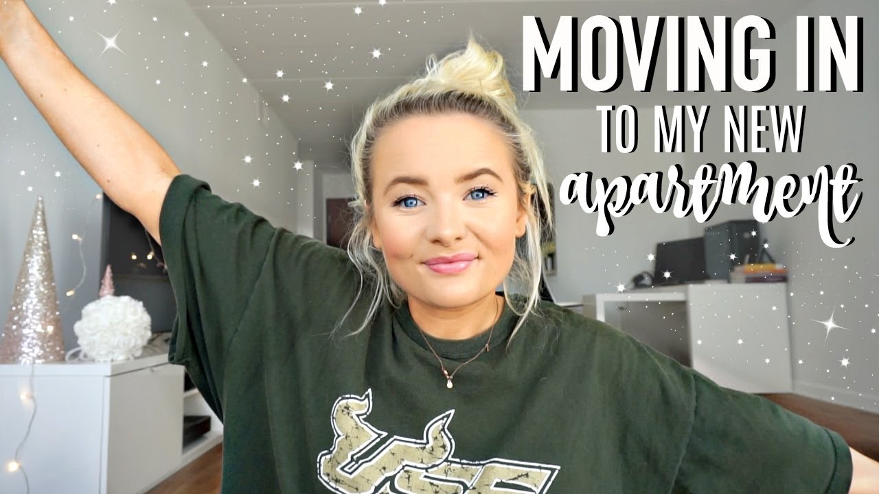 Moving Into My New Apartment Youtube