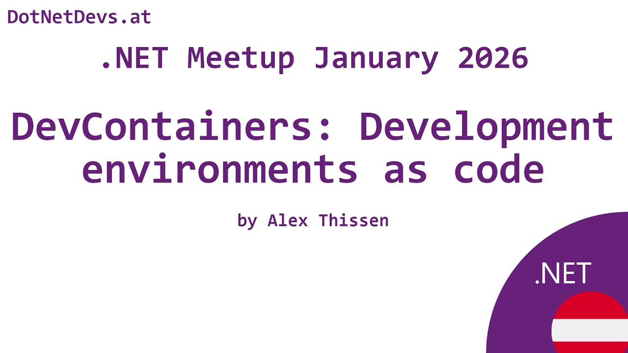 Devcontainers Development Environments As Code Youtube