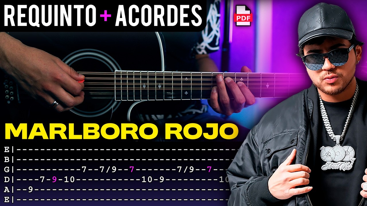 Marlboro Rojo L Tutorial De Guitarra Fuerza Regida Requinto