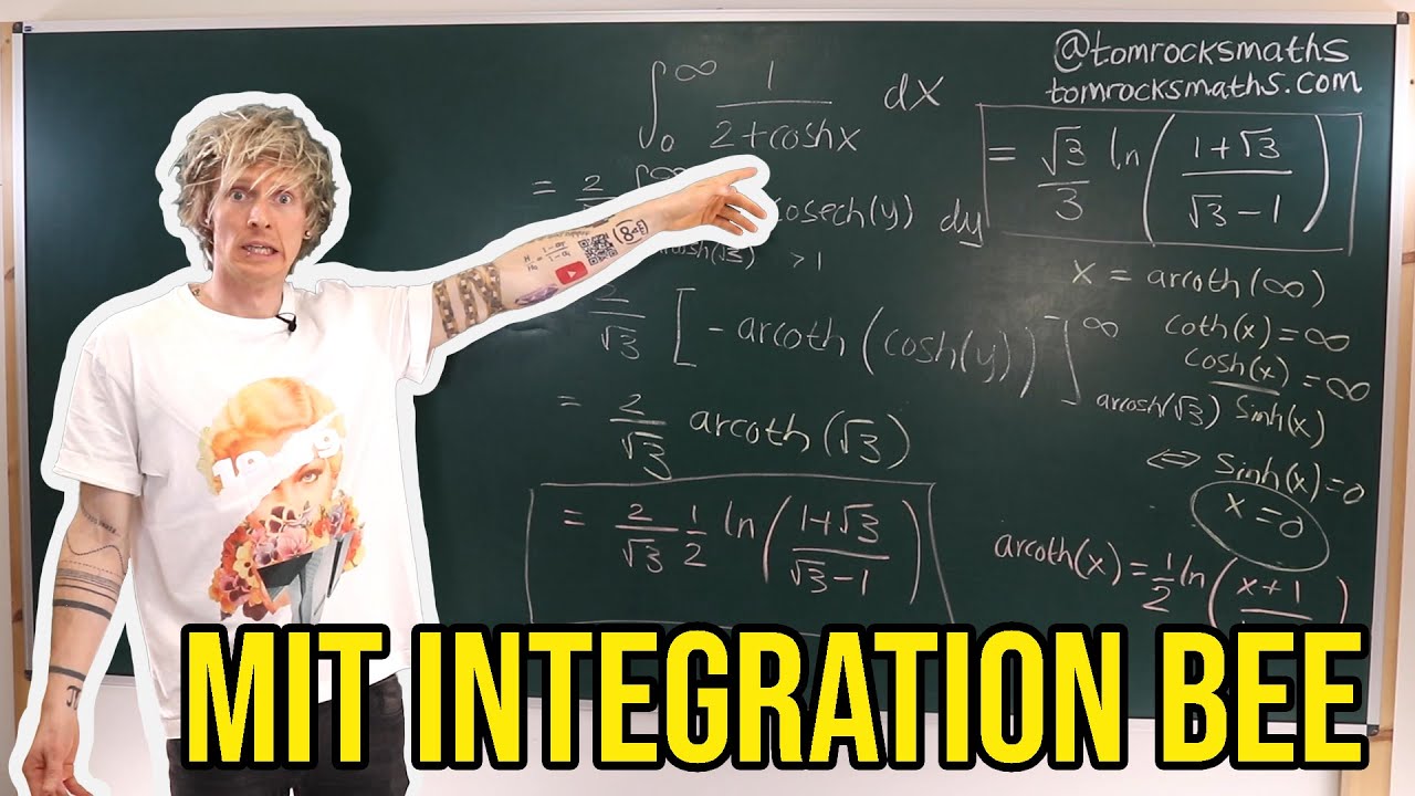 M I T Integration Bee Question Youtube