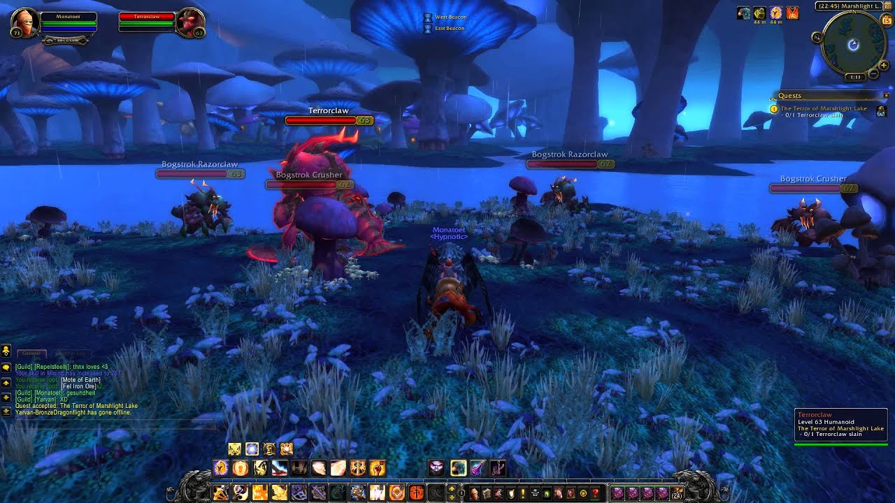 Quest 719 The Terror Of Marshlight Lake Wow Human Paladin Youtube