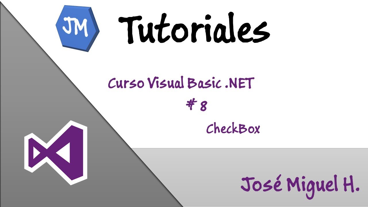 8 Curso Visual Basic Net Checkbox Youtube