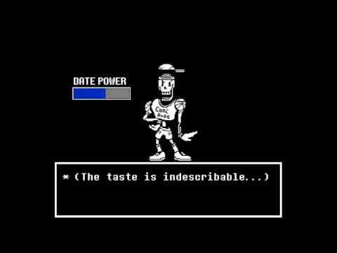 Undertale Voice Acting Date Night With Papyrus Youtube