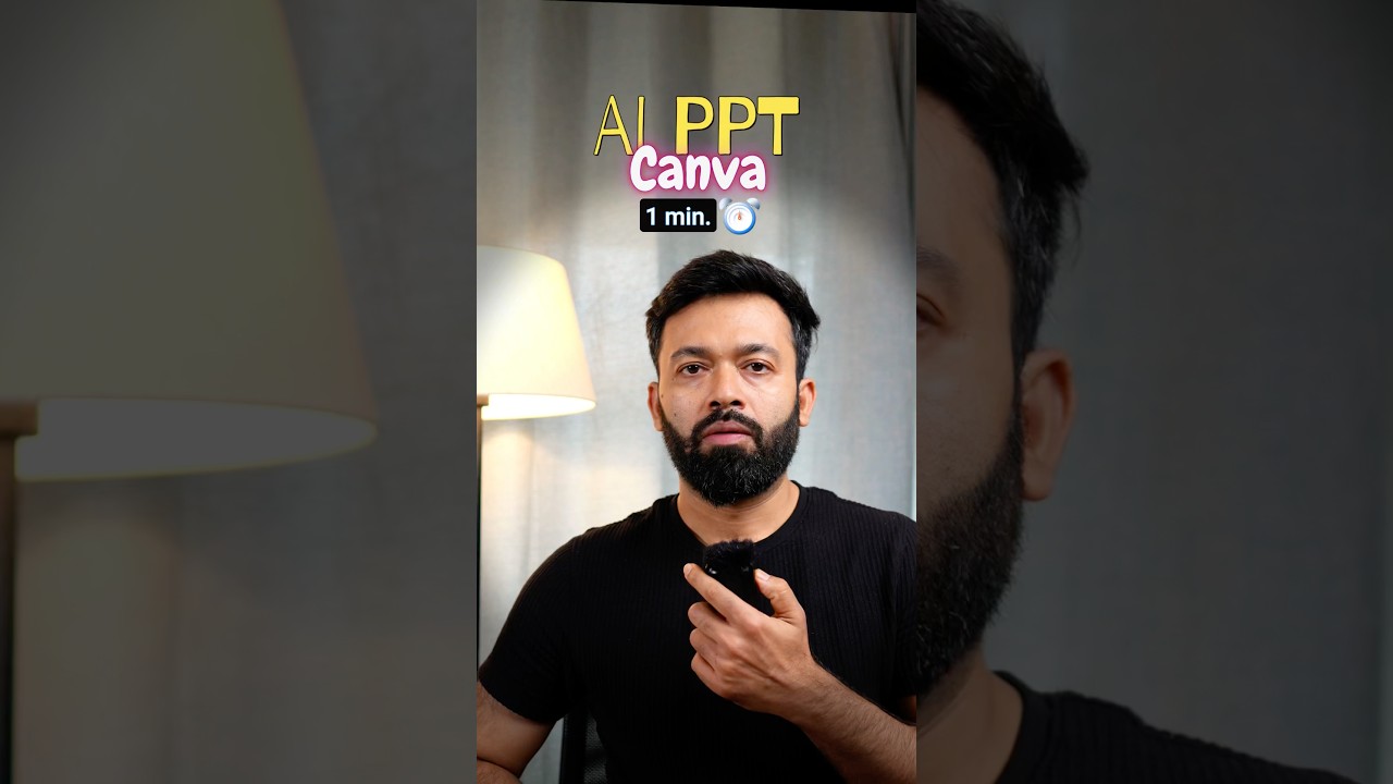 Free Ppt Under 1 Min With Canva Ai Aippt Ppt Presentation