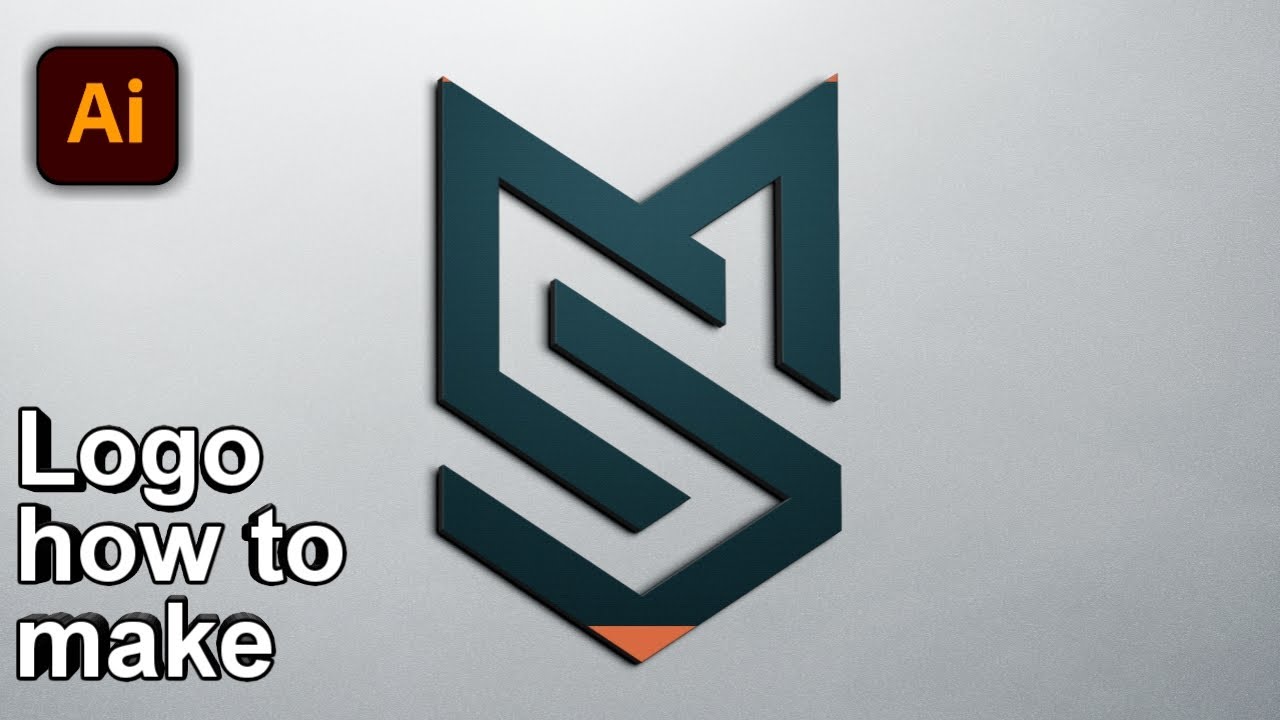 Logo Design Illustrator Logo Design Tutorial Ai Logo Design Youtube