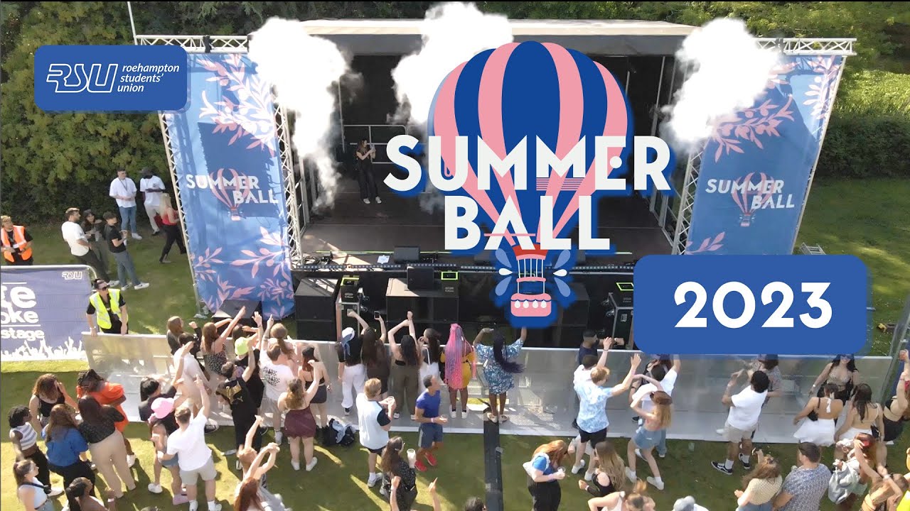 Summer Ball 2023 Roehampton Students Union Youtube