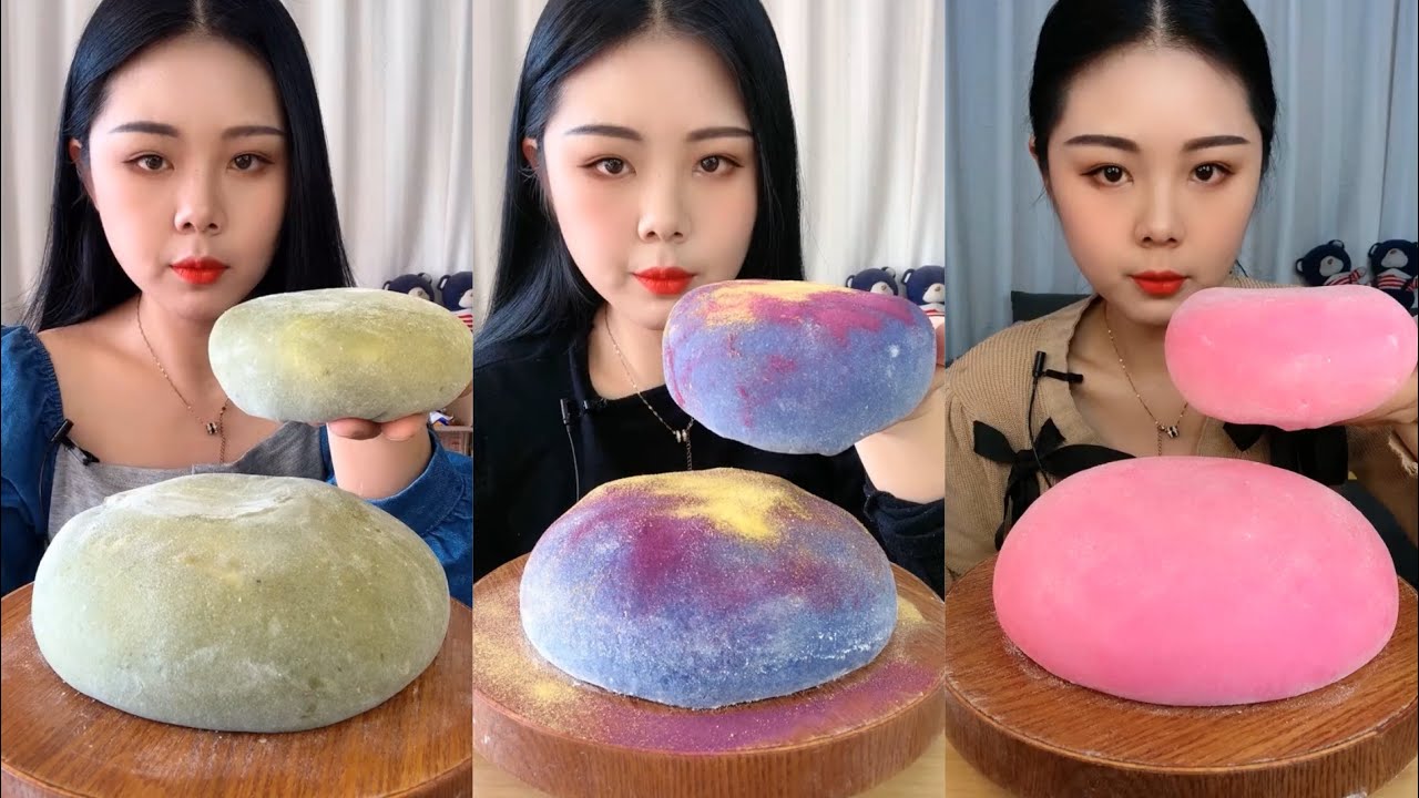 Asmr Dessert Mukbang Eating Big Mochi рџќў Chewy Sounds Satisfying