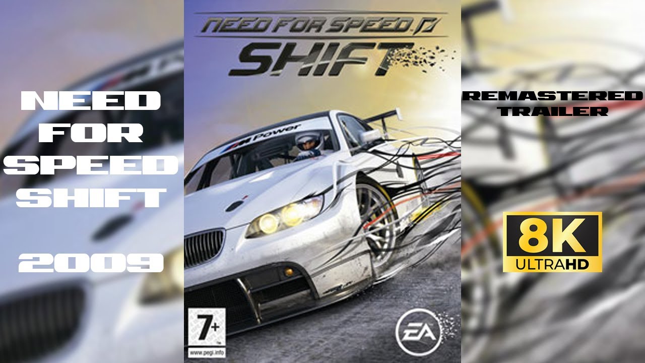 Need For Speed Shift Trailer 2009 8k60fps 30ynfs Youtube