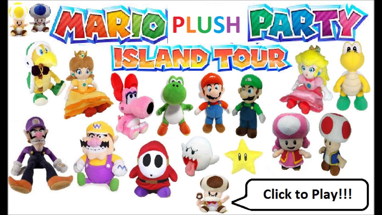 Mario Plush Party Island Tour Start Here Youtube