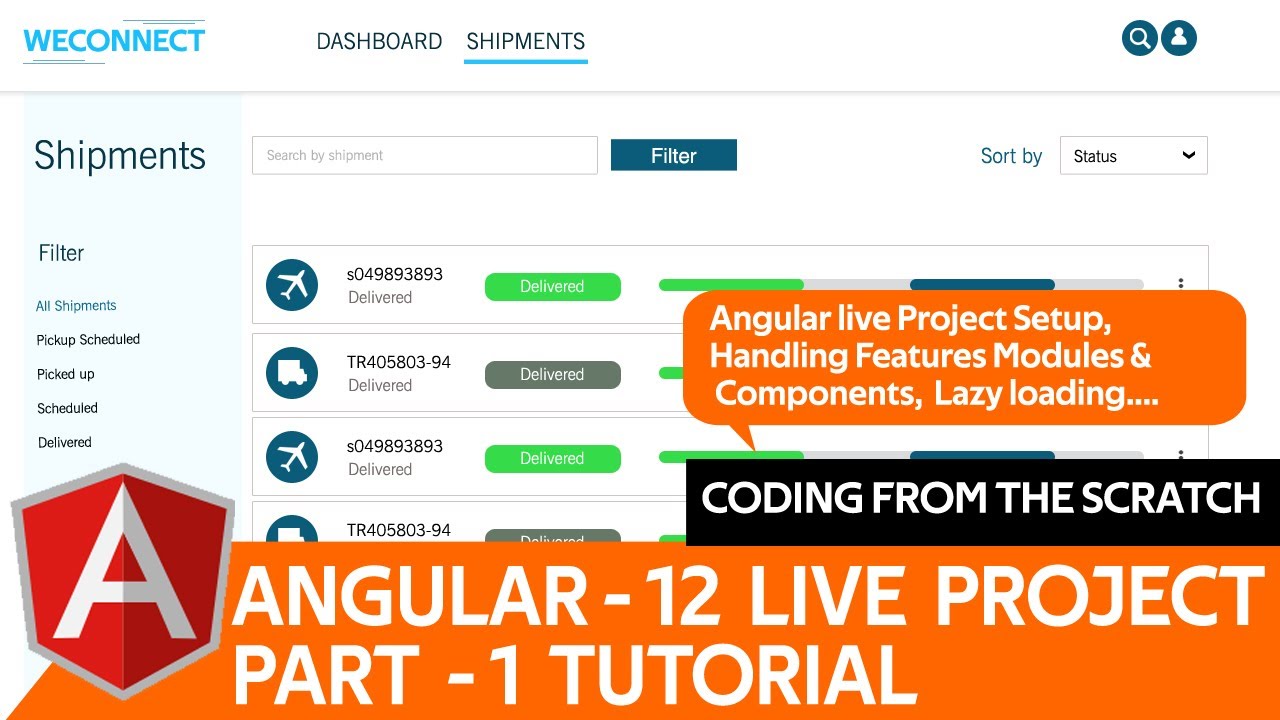 Angular 12 Tutorial Part I Angular Project Setup Lazy Loading Angular