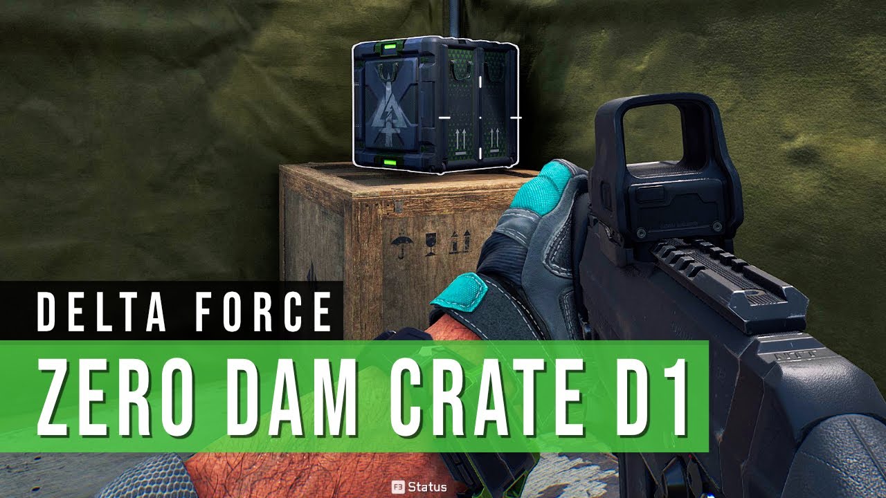Secret Protocol Crate D1 Guide Delta Force Zero Dam Easter Egg Youtube
