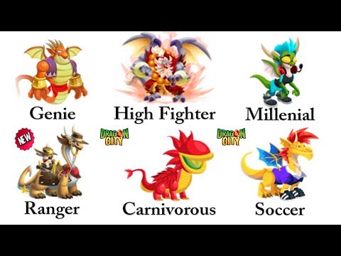Dragon City All New Dragon Name Design Changes New Update 2018 ёяшн
