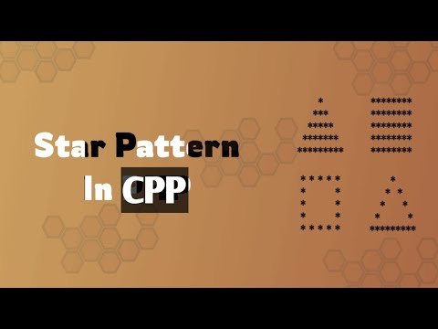 How To Print Star Pattern In Cpp Cpp Star Patterns Program 1 Youtube