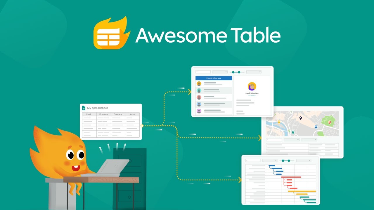 Awesome Table Build Web Apps From Spreadsheets Youtube
