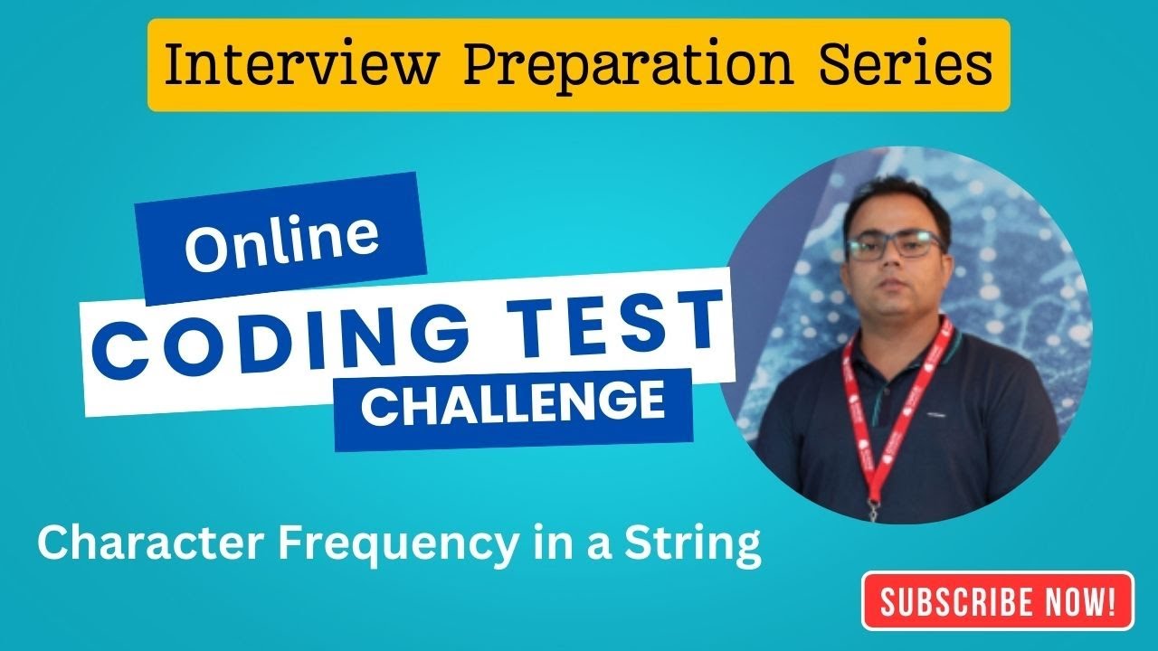 Character Frequency In A String Coding Interview Question Interview