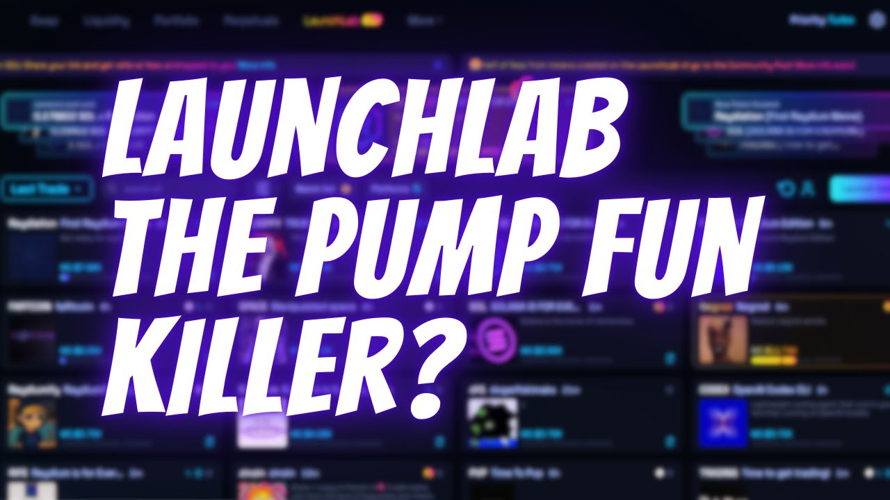 Raydium Launches Launchlab A Pump Fun Style Token Creator Launch Your