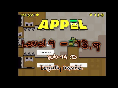 Appel Level 9 In 13 9 Pb Legallydangerous Unbalanced Youtube