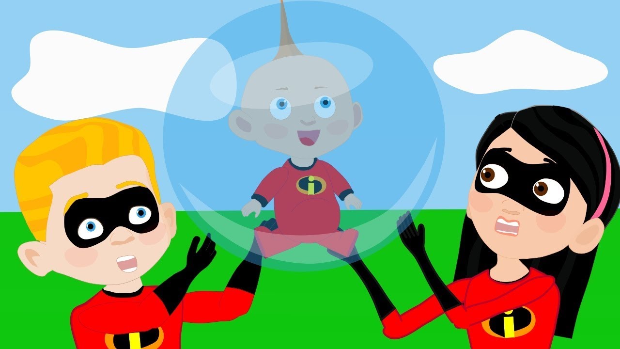 Incredibles 2d Jack Parr And Soap Bubbles The Muffin Man Cartoons
