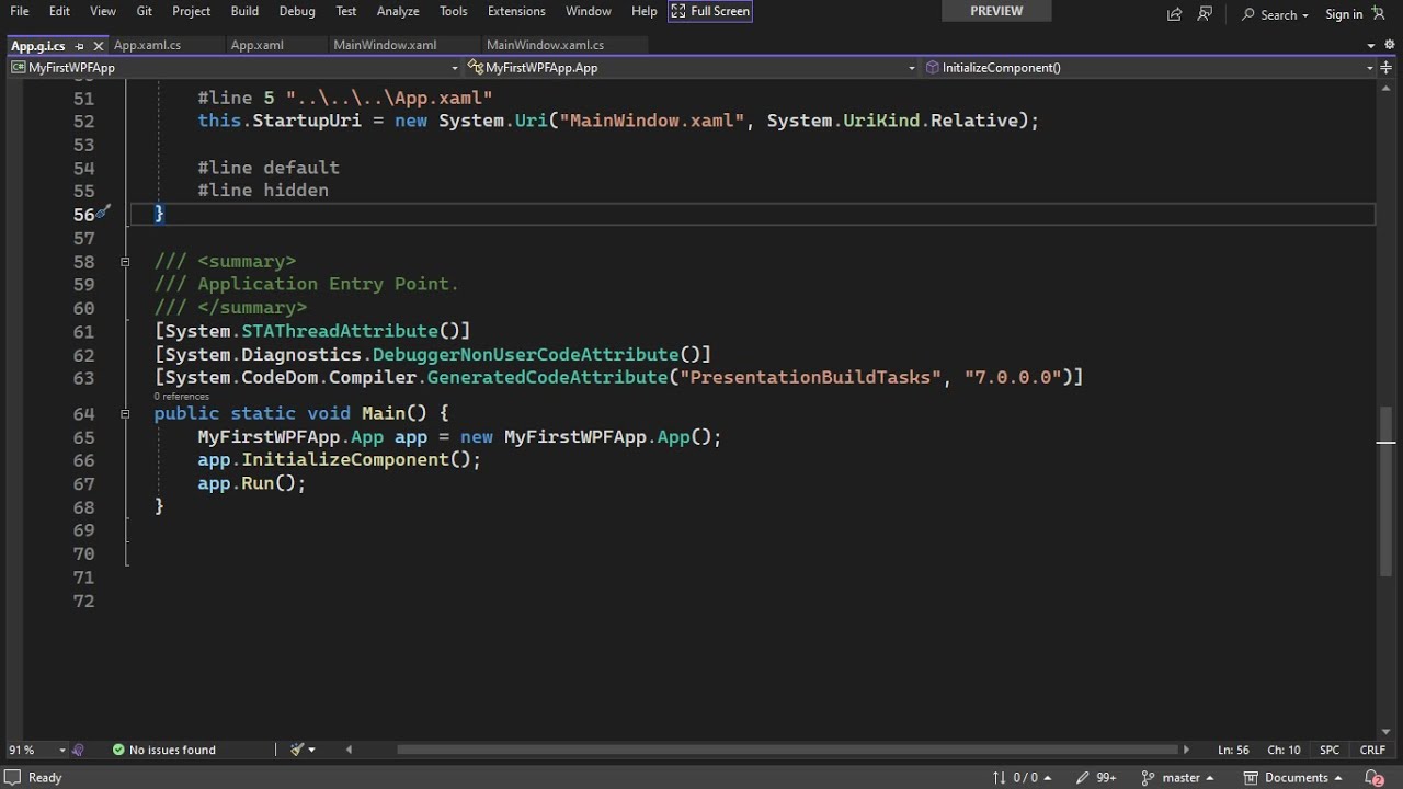 How Does A Wpf Application Start Youtube