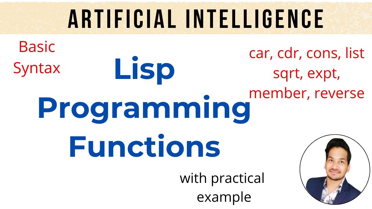 Functions In Lisp Lisp Programming Ai Lisp Programming Basics