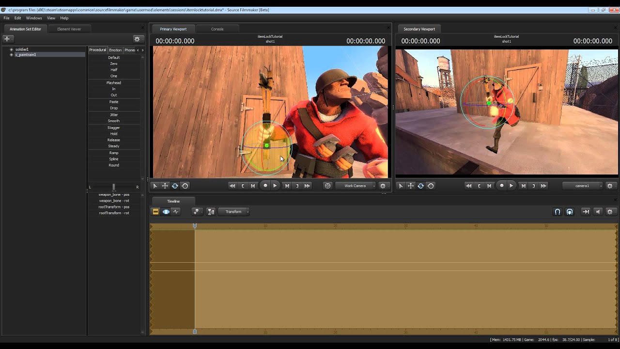 Source Filmmaker Item Lock Tutorial Youtube