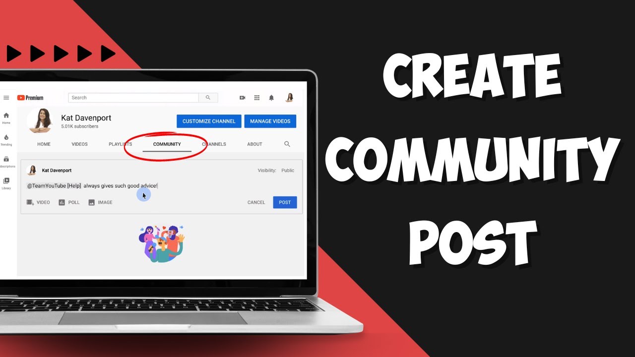 How To Create Community Posts In Youtube Youtube