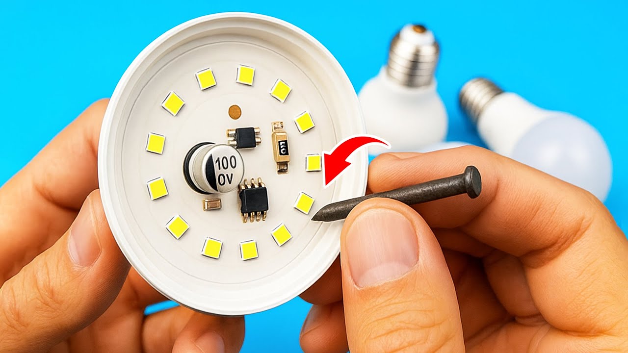 Never Buy New Led Bulbs Just Use This Trick And Old Led Bulbs Can Be