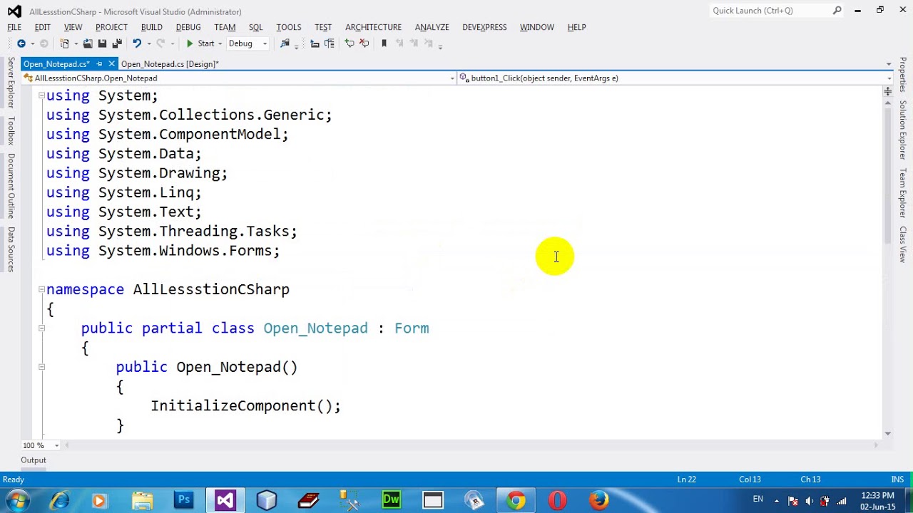 Vb Scripts Opening In Notepad