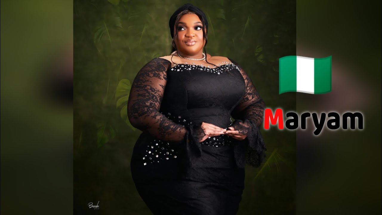Meet Maryamёяшн Th Ck Bold Mind Blowing Vast Curvy Nigerian Plus Size