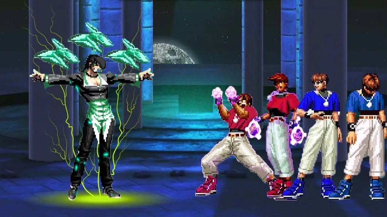 Mugen Kof Hydra Iori Vs Chris Team Youtube
