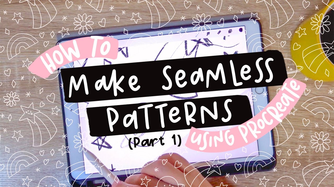 How To Make Seamless Patterns Part 1 Procreate Tutorial Youtube